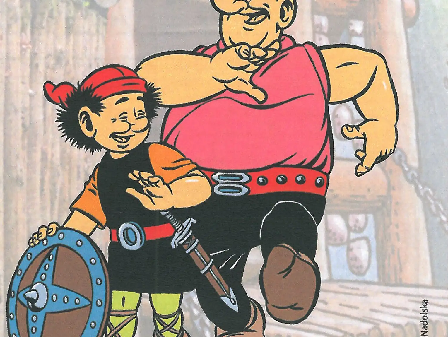 Suwałki: Wystawa "Kajko i Kokosz. Komiksowa archeologia" w Muzeum Marii ...